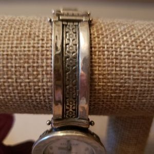 Silpada | Jewelry | Silpada Sterling Silver Flower Watch | Poshmark